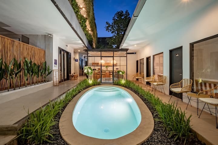 Cozy Studio #A7 Central Seminyak + Coworking Space - Seminyak