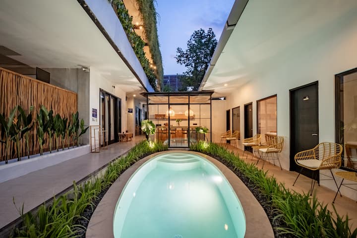 Cozy Studio #A8 Central Seminyak + Coworking Space - Seminyak