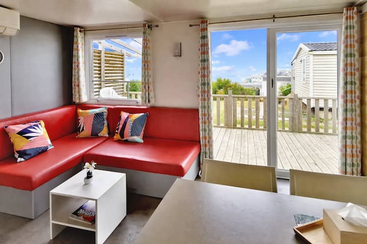 Mobil-home 6pers, Belle Vue Mer, Animaux Ok - Le Portel