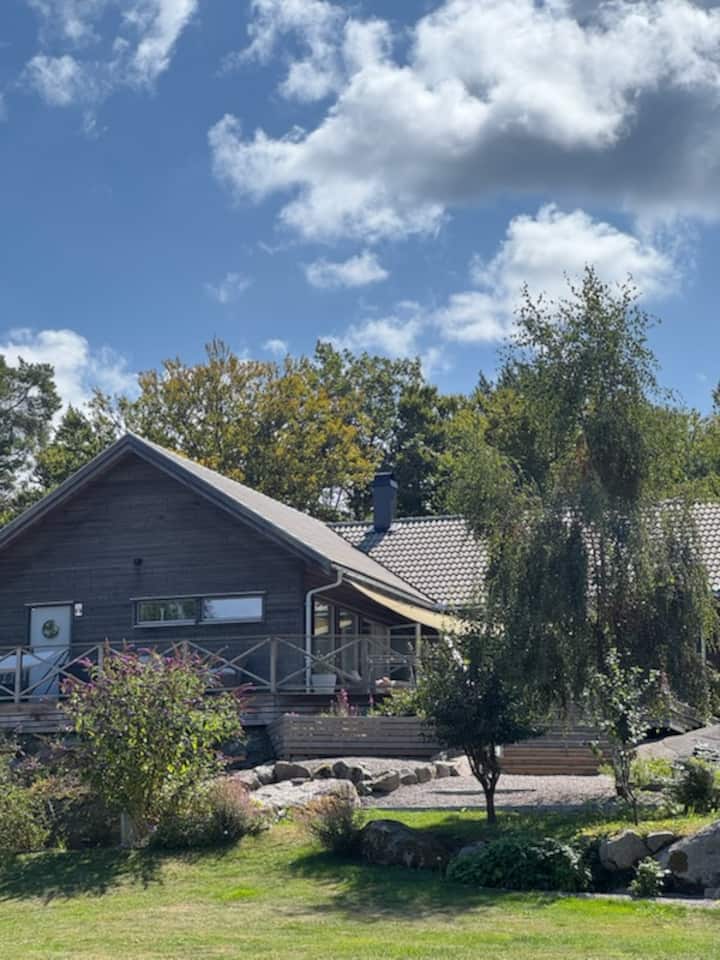 Stenkulla, Huset I Skogen Vid Havet. - Karlshamn