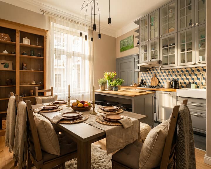 *Opera Apartment* 4 Rooms, Free Parking - Krakow