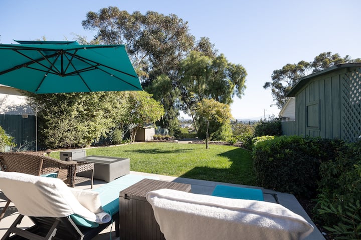 Massage Chair-prvt Fenced Yard Bbq Grill-firepit - Coronado, CA