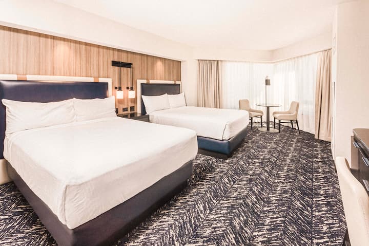 Upscale Lakefront Resort - Two Queen Room - 2 Beds - South Lake Tahoe, CA