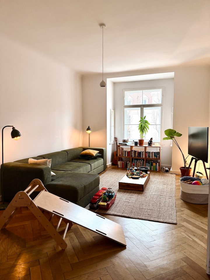 Wunderschöne, Helle Altbauwohnung Am Herz Münchens - 뮌헨