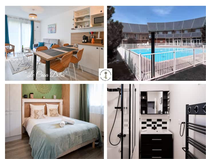 Le Casa Délia Appt 4p+piscine à 5 Min D' Honfleur - Honfleur