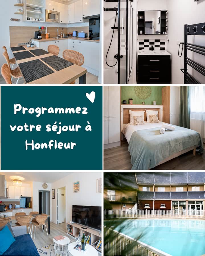 Appartement Cosy 3 éToiles Aux Portes D'honfleur - Équemauville