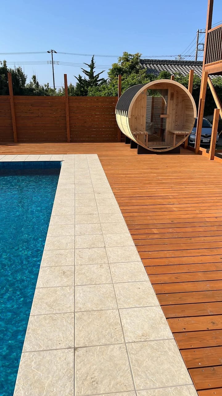 Seaside Vacation House With Private Pool & Sauna - Minamiboso