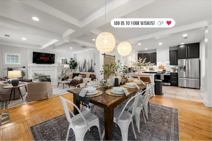 Luxury 5br Retreat Steps To Ponce Market - Atlanta, GA