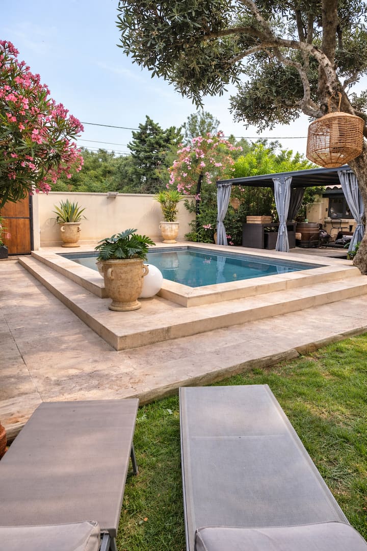 Villa En Campagne Piscine Privée Pour
6 Pers - Carpentras