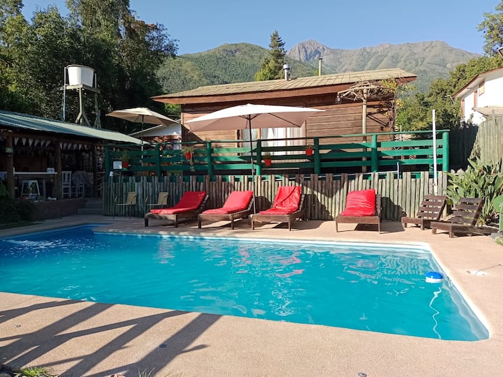 Alojamiento Piscina Cabaña Olmué - Olmué