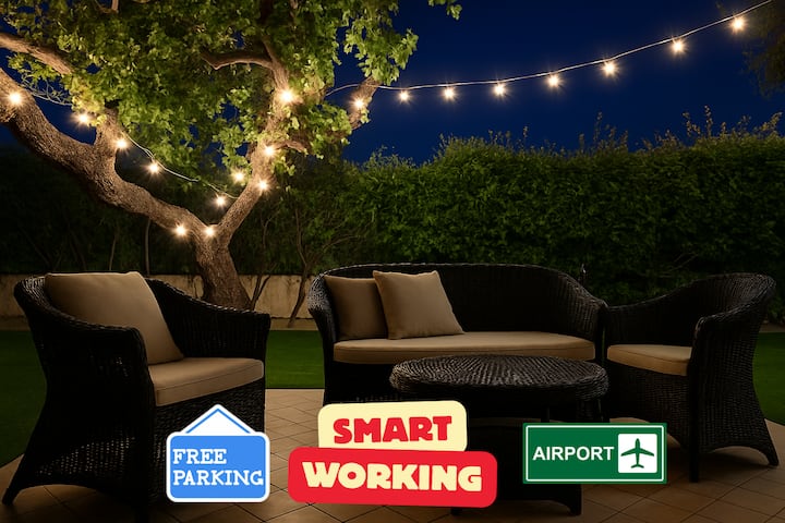 [Sea And Airport 5 Minutes Away] Villa With Garden - Brindisi