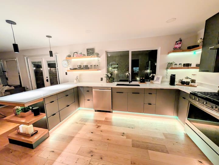 Downtown Garden Oasis W/ Contemporary Interior - Holly - Austin