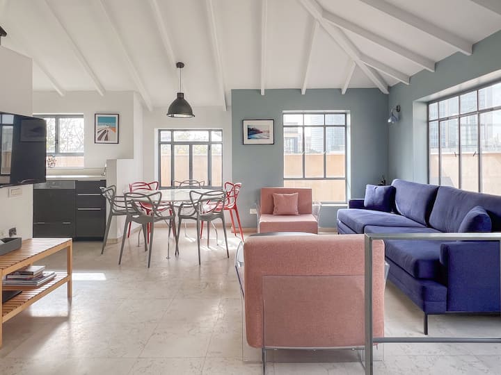 -> Neve Tzedek – Unique 4 Bedroom Stay - Tel Aviv