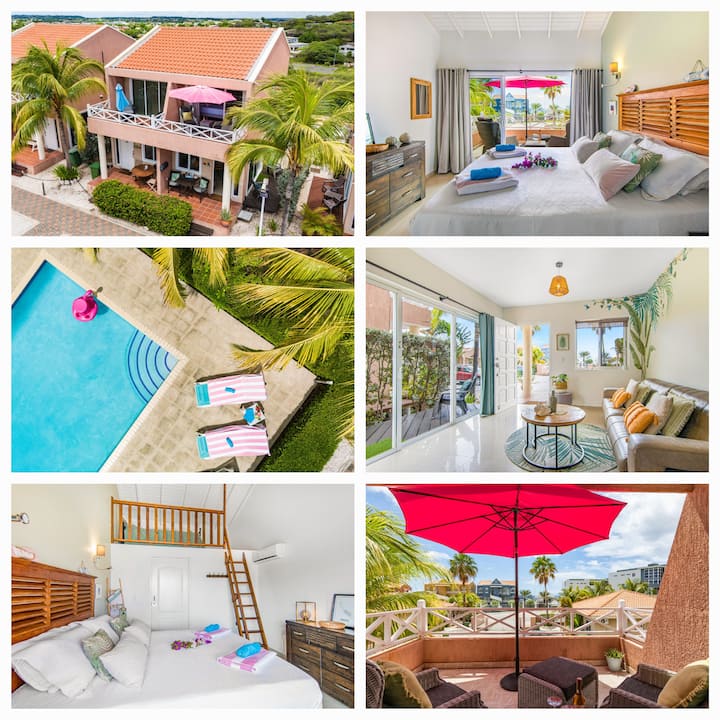 Caribbean Beach Resort Pool & Sea View Curaçao - Curaçao