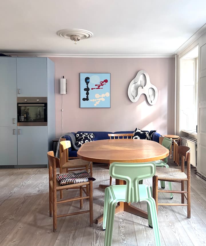 Design Home With 3 Bedrooms In Heart Of Nørrebro - Copenhague