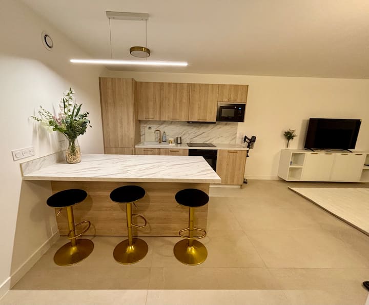 Super Modern 1 Br Flat, 2min Walk From Monaco - Cap-d'Ail