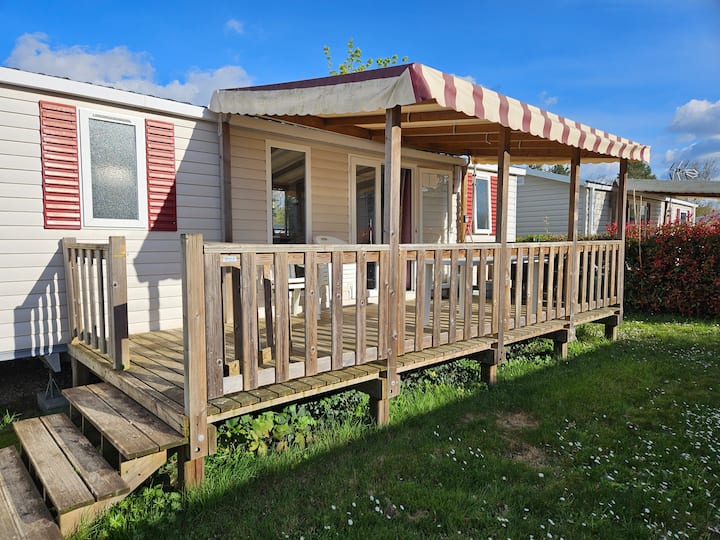 Mobil-home 3ch 2sdb Campings 4* - Chaumont-sur-Loire