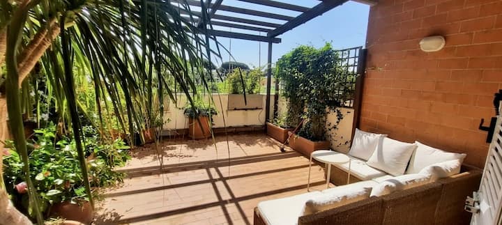 Terrazzo Vista - 5 Guests - 5 Min Train Station - Anzio