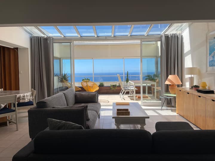 T3 Katikias Vue Mer Spacieux Et Climatisé - Bandol