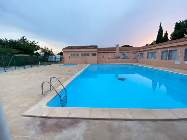 Mbh 101 -  4/5p Clim Terrasse Piscine Park - Canet-en-Roussillon