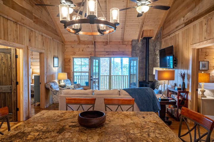 Sunset Cabin | Forestviews+creek Calm+pinhotitrail - Talladega, AL