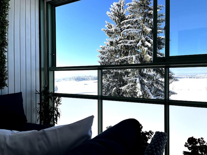 Gemütliches Apartment Mit Wundervollem Weitblick - Hüfingen