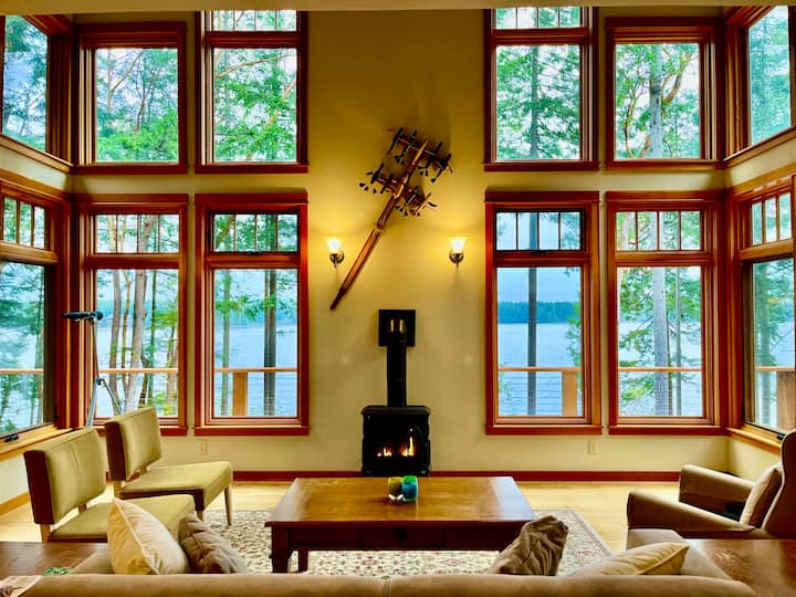 Treehouse Vibes • Island Waterview Retreat - Washington