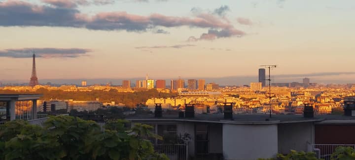 Grand Appartement - Vue Paris - Tour Eiffel - Saint-Cloud