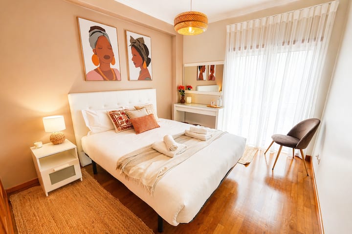 Nova Onda - Cozy 2br Apartment W/ Private Terrace - Nazaré