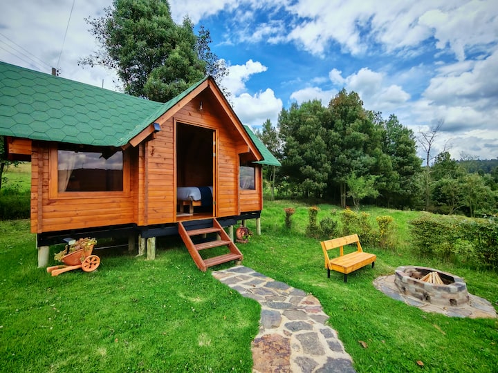 Cabaña Rural 8' Centro, 15' Termales/fibra ÓPtica - Santander, Colombia