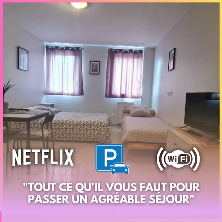 Temps Suspendu • Netflix • Wifi • Parking Inclus - Sevran