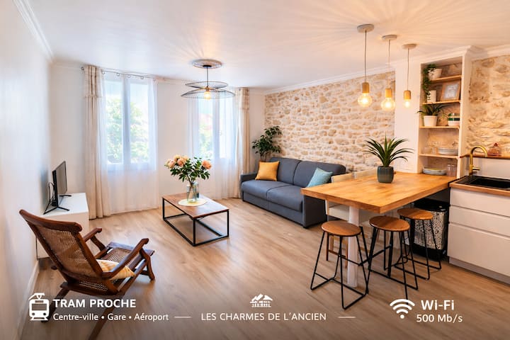 Charmant T3 Lumineux Avec Pierre Apparente - Montpellier