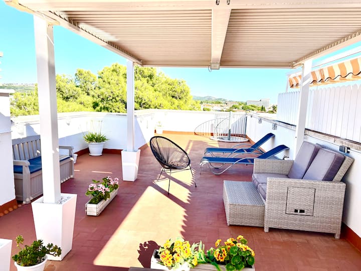 Penthouse Sea View Near Barcelona The Haven Escape - El Vendrell