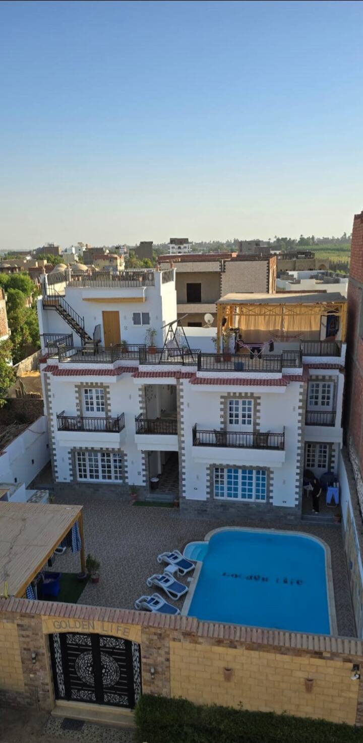 Villa Golden Life Apt A2 Pool Access. New Property - Luxor