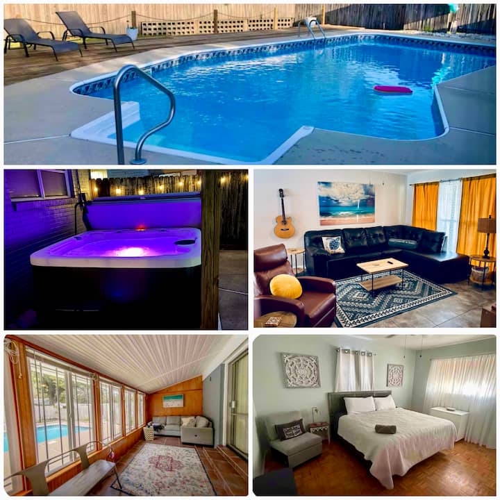 Salt Therapy *Pet Friendly Home W/ Pool & Hot Tub - Fort Walton Beach, FL