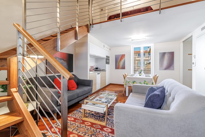Rose 2 Duplex- Climatisation - Centre Ville- Wifi - Menton