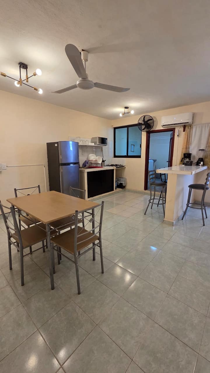 Depto. 6, Totalmente Climatizado - Ciudad del Carmen