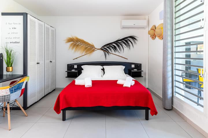 Le Kanmpo*plage à Pied*marie-galante Authentique - Marie-Galante