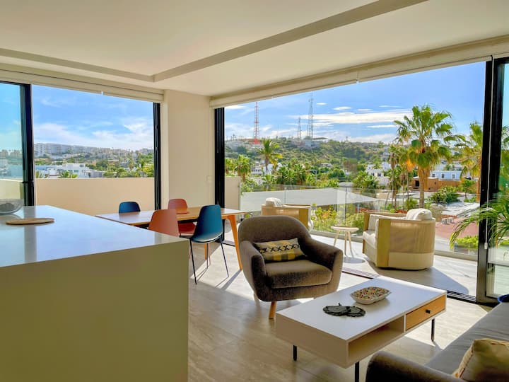 Art District With Large Balcony And Rooftop Pool - San José del Cabo