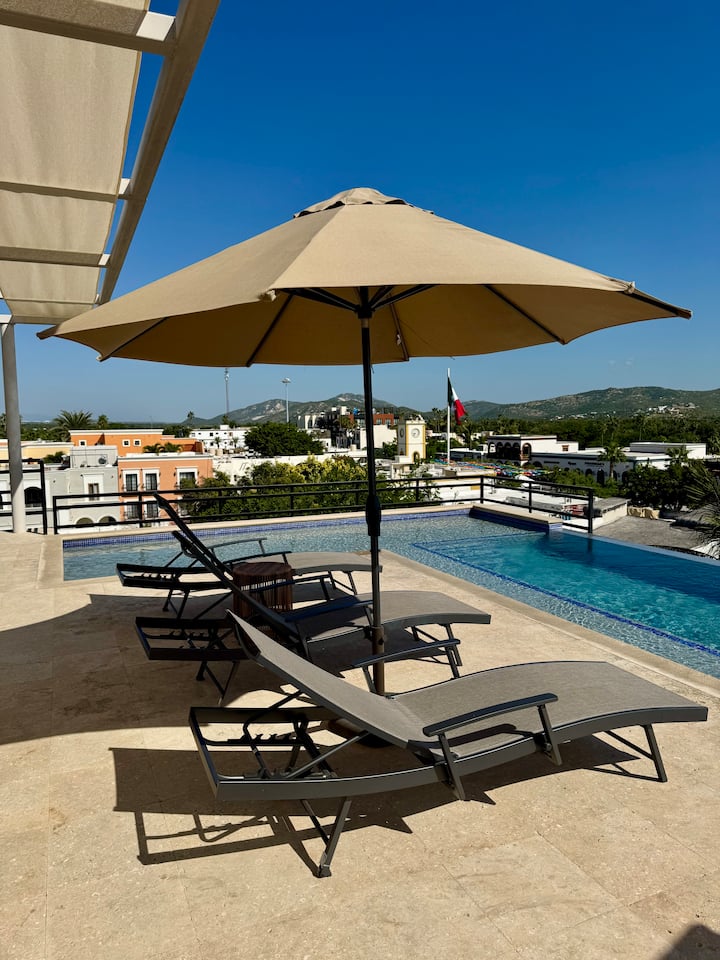 Amazing Area: Pool + Rooftop + Private Balcony - San José del Cabo