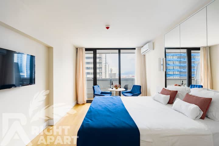 Orbi City Studio With Side Sea And Mountain Views - Batumi
