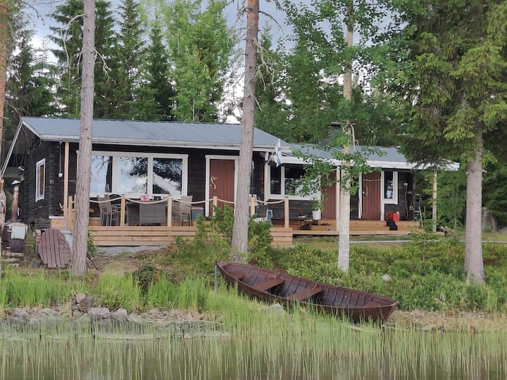 Rauhaa Ja Rentoutumista Järvenrantamökissä - Mittelfinnland