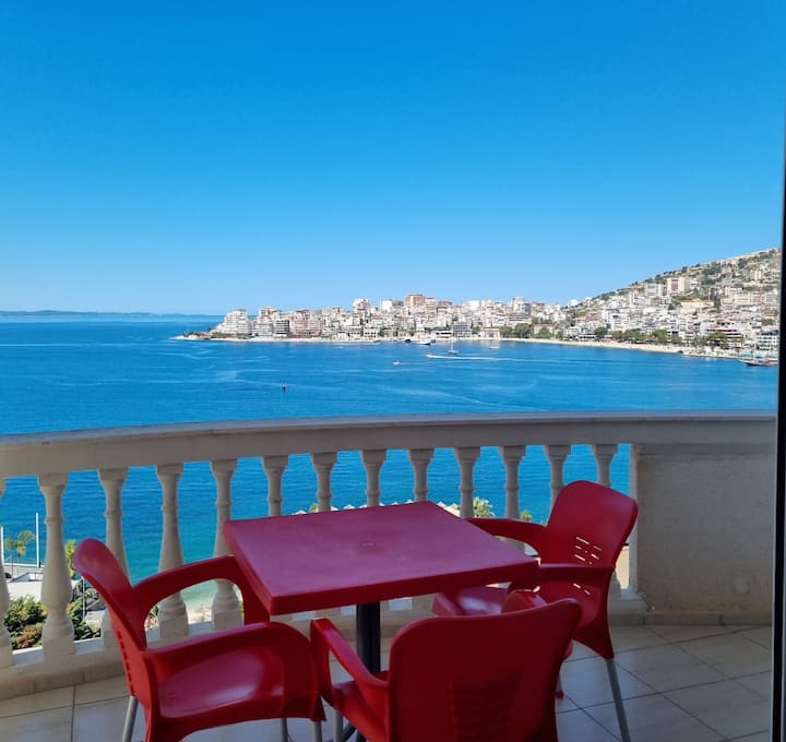 Appartement Centre Saranda,vue Incroyable, Parking - Saranda