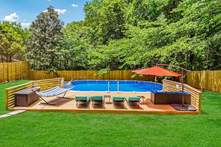 6br Escape | Pool | Hot Tub | Near Stone Mtn | 13 - Snellville, GA