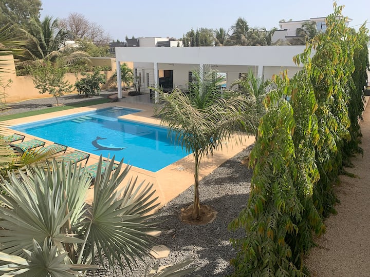 Villa Avec Piscine Proche Mer - Senegal