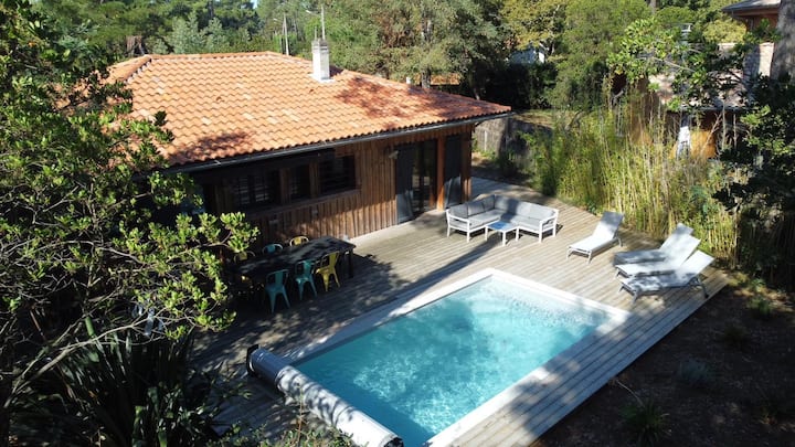 Villa Avec Piscine Chauffée - Lège-Cap-Ferret