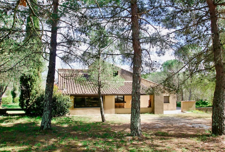 Villa Falabregas Sud Ardèche Avec Piscine - Chauzon
