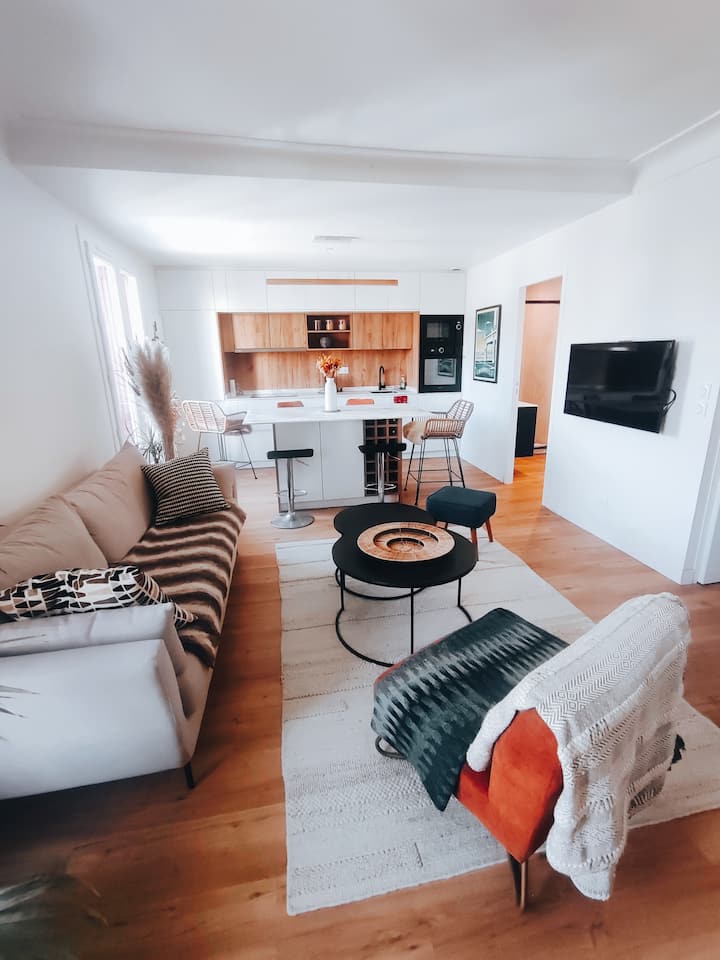 Agréable Appartement Rénové, 2 Pièces - Biarritz