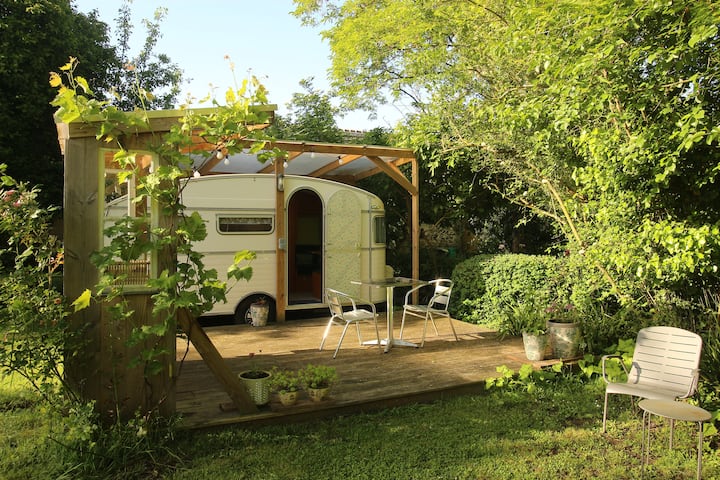 Caravane Vintage. - Sarthe