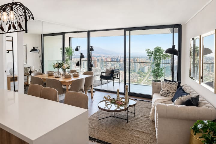 Apаrtamento úNico Y Moderno Con Vista Espectacular - Vitacura